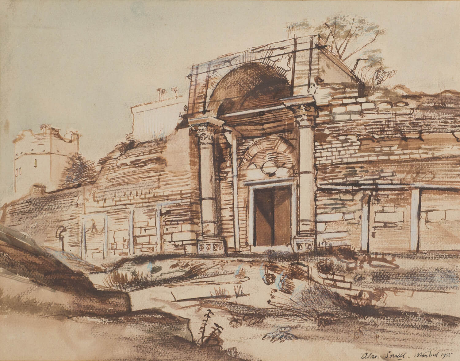 Istanbul: The Lesser Golden Gate, 1955 - Modern British Art Gallery