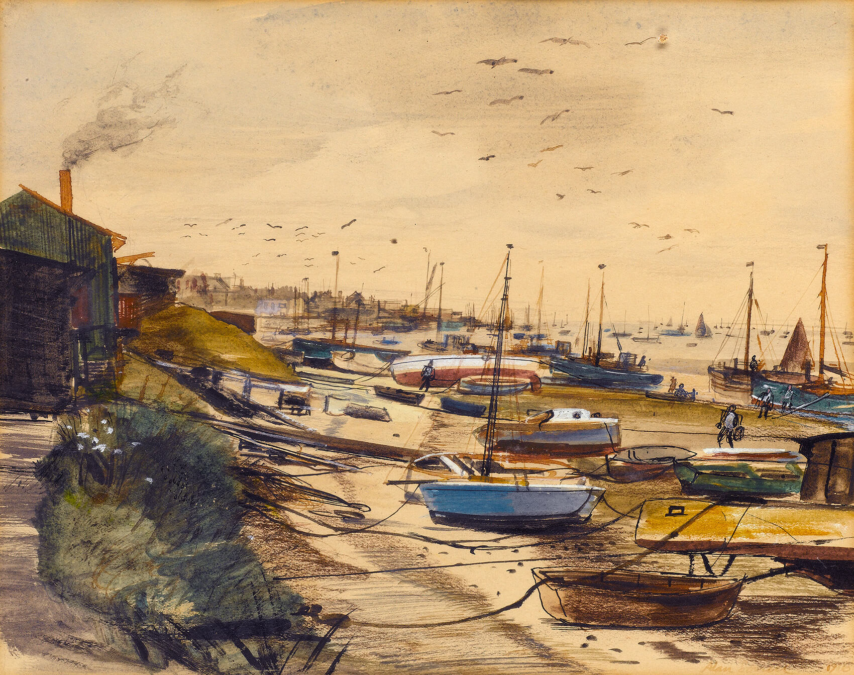 Leigh, the Old Town - Modern British Art Gallery