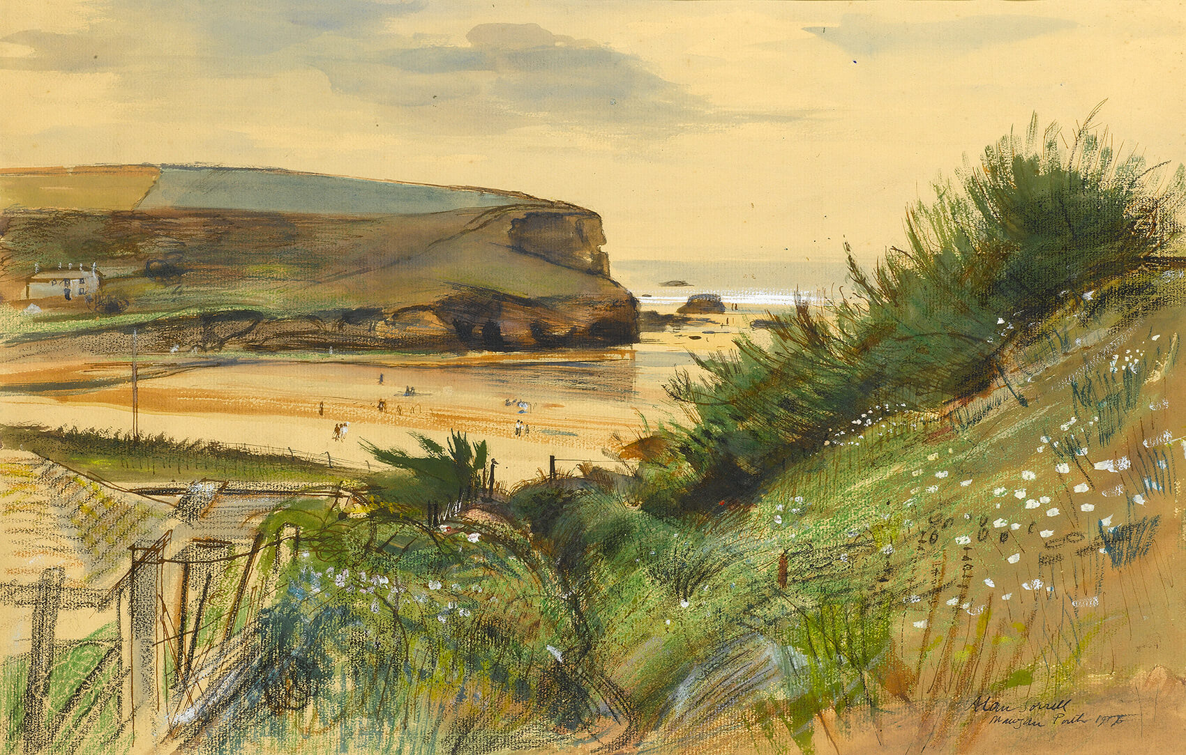 Mawgan Porth 1916, Cornwall - Modern British Art Gallery