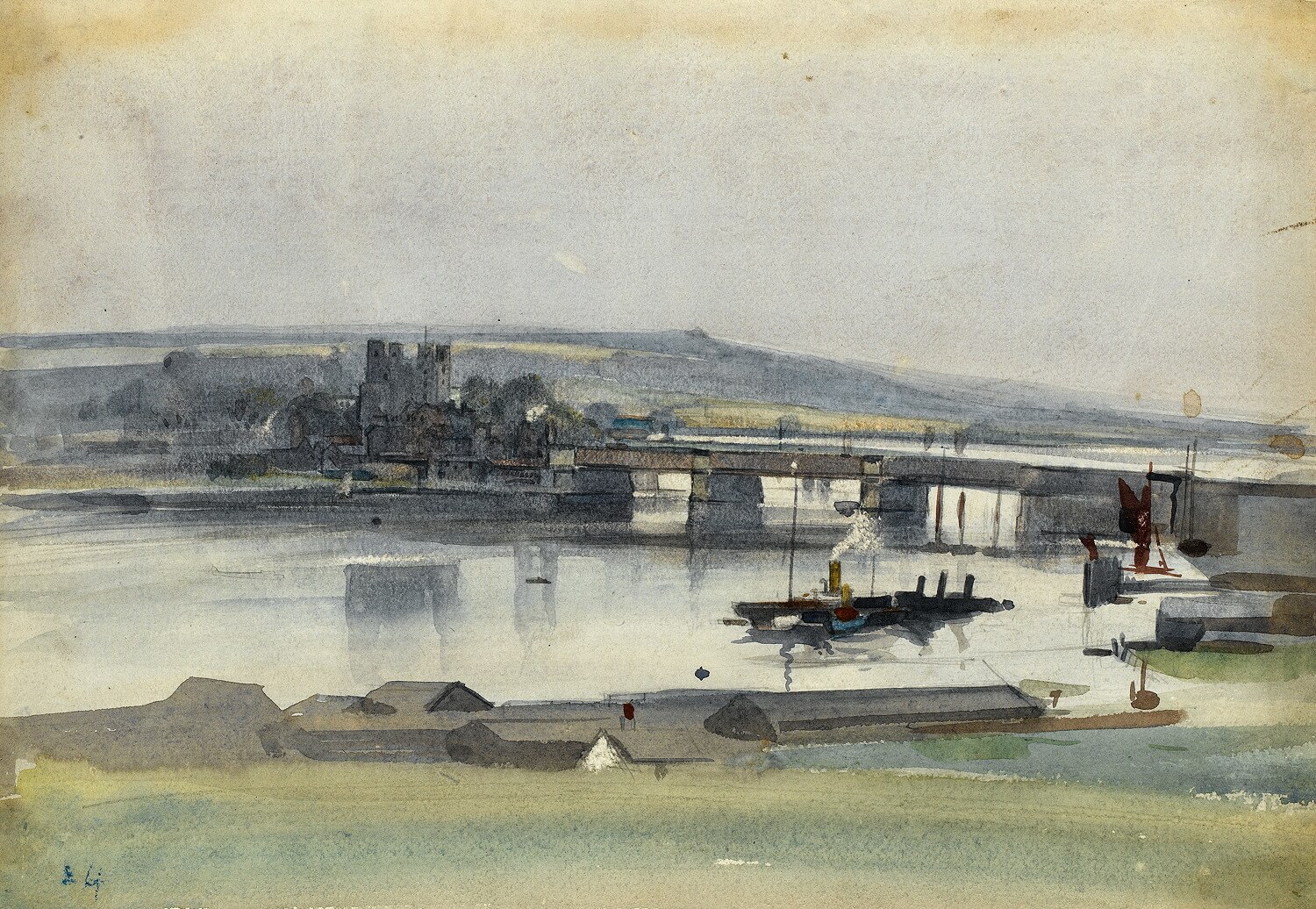 Rochester, c. 1918-20 - Modern British Art Gallery