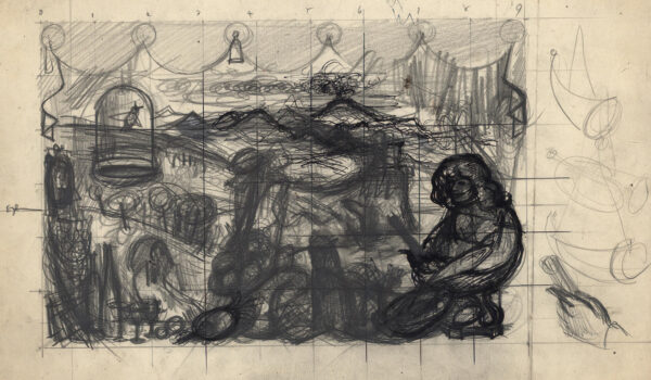 Study for 'St Richard starts out on a Journey, ' circa 1925 - Modern ...