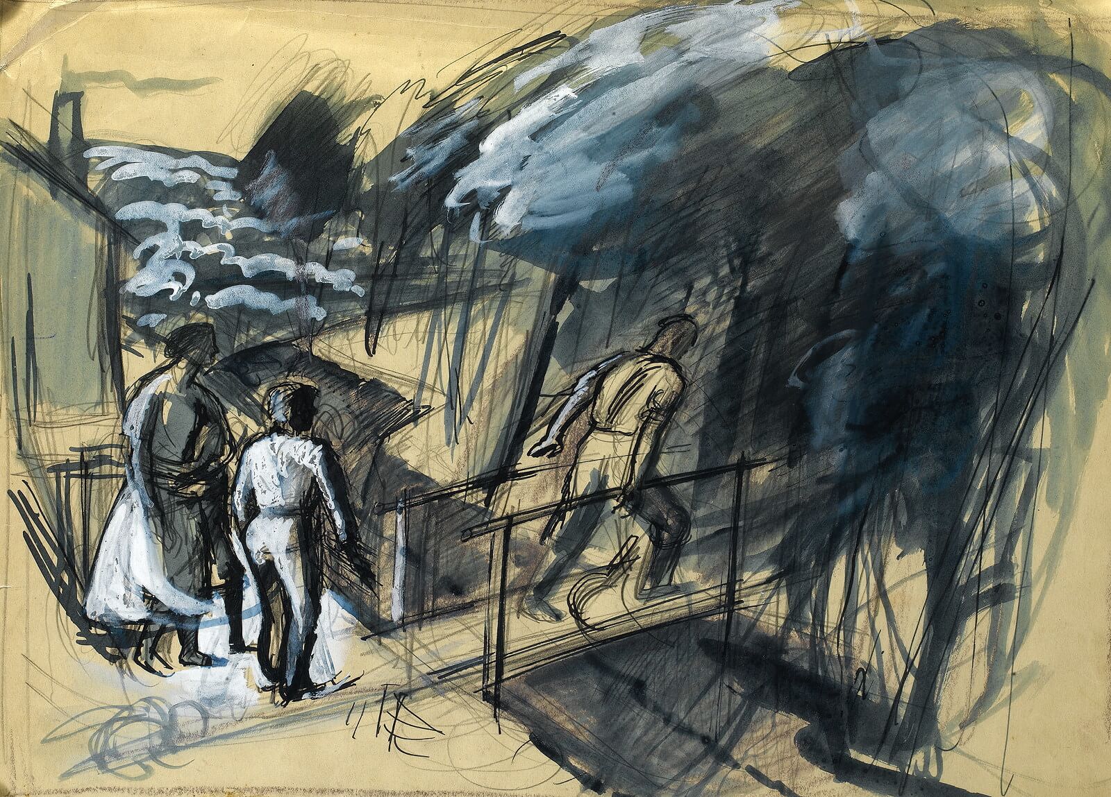 Study for The Traveller - Modern British Art Gallery