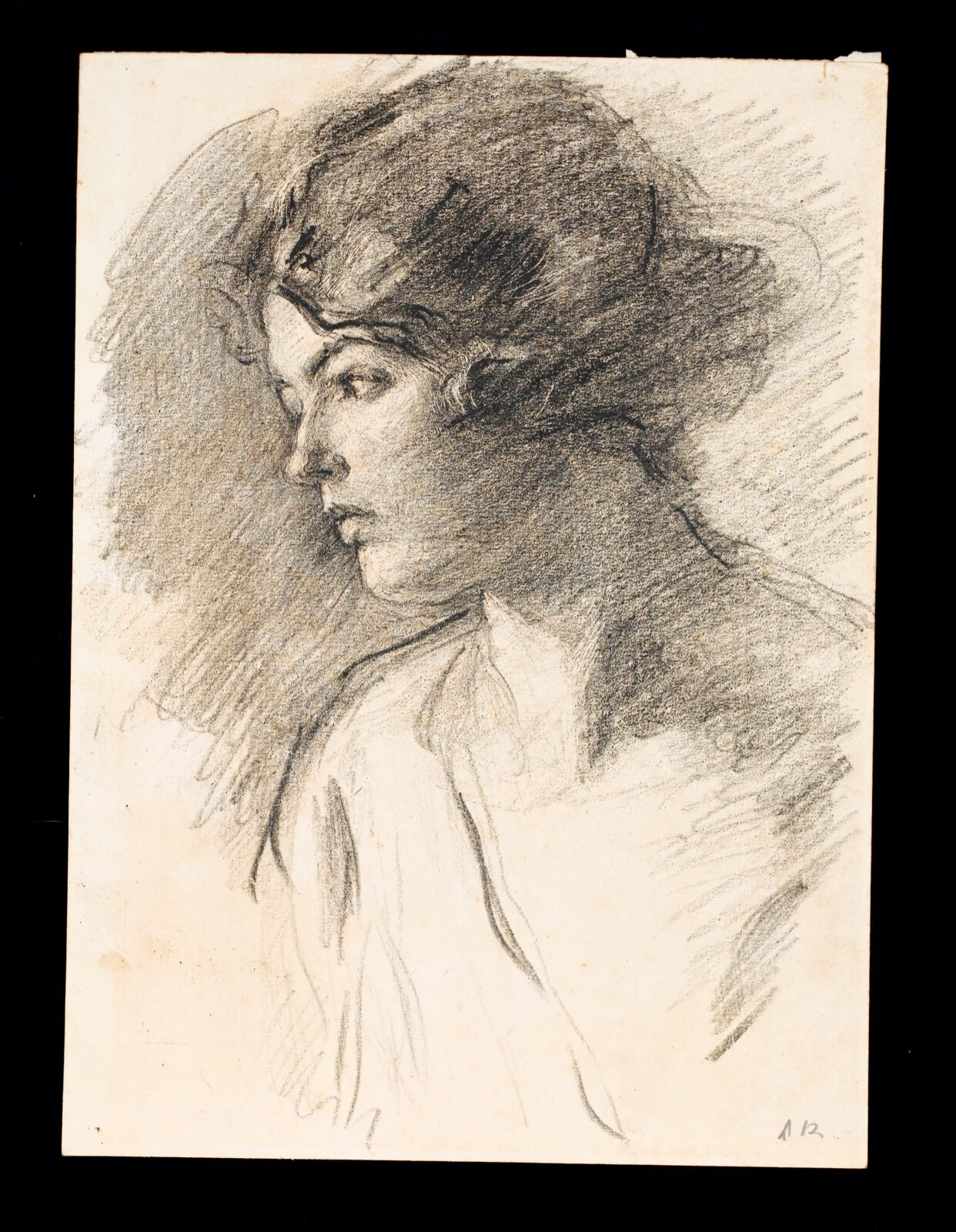 Profile portrait - Modern British Art Gallery