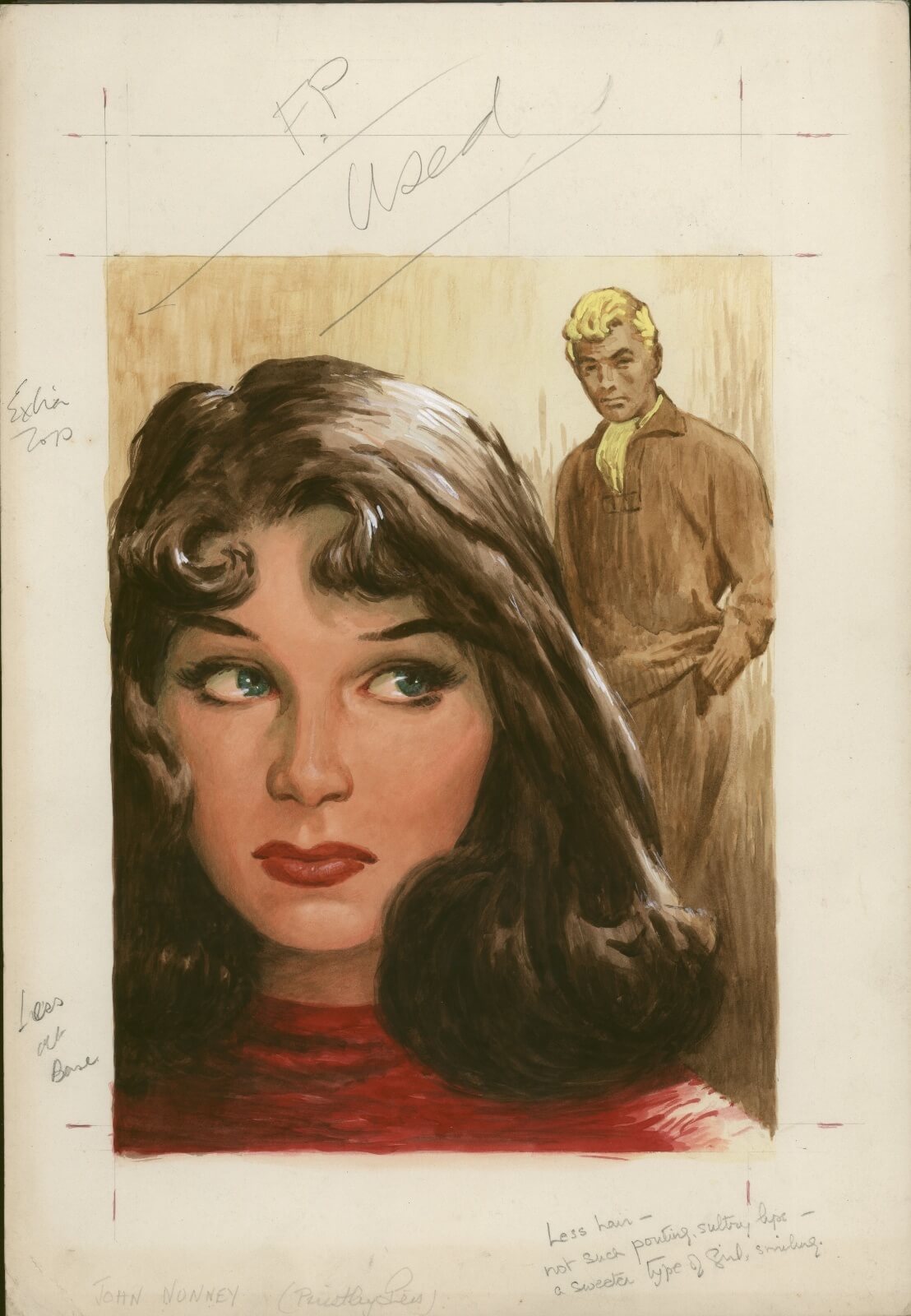 Pouting, sultry.....circa 1950 - Modern British Art Gallery Pouting, sultry.....circa 1950 - Modern British Art Gallery