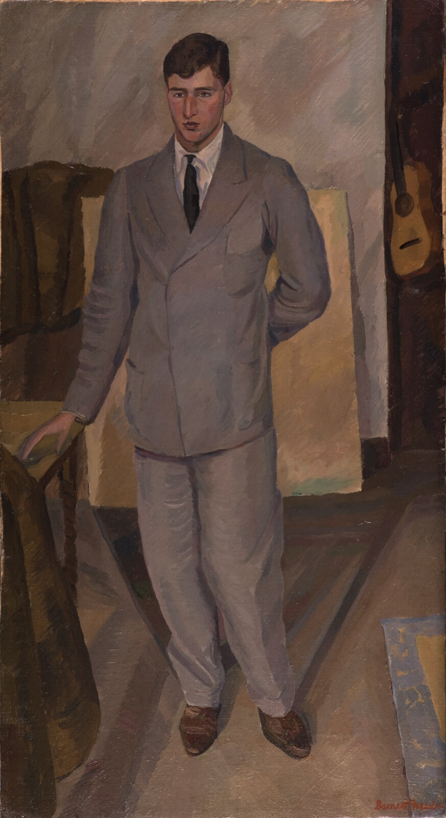 Sketch for Portrait of Young Man, mid-1920s - Modern British Art Gallery