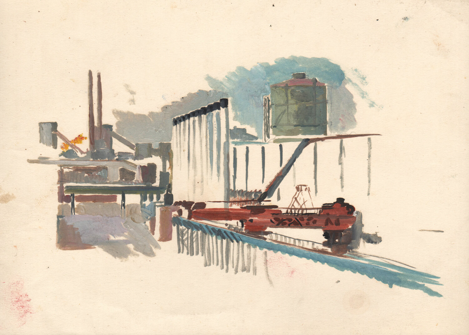 Steel Company of Wales, Abbey Works Port Talbot III - Modern British ...