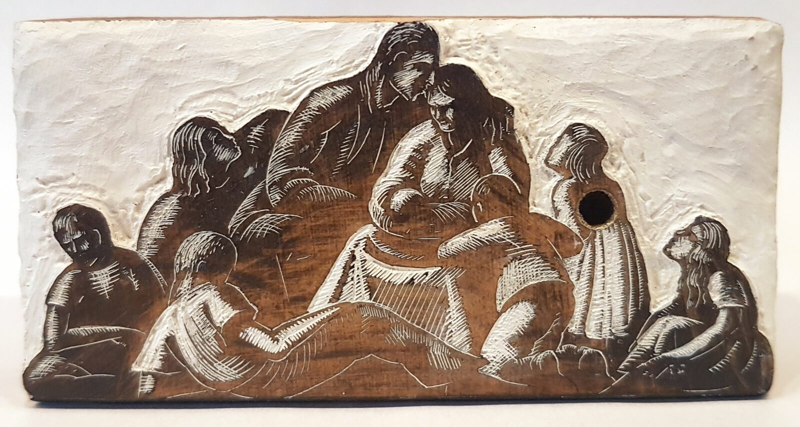 The original woodblock for: Lo Children Are an Heritage BPL 660, 1952 ...
