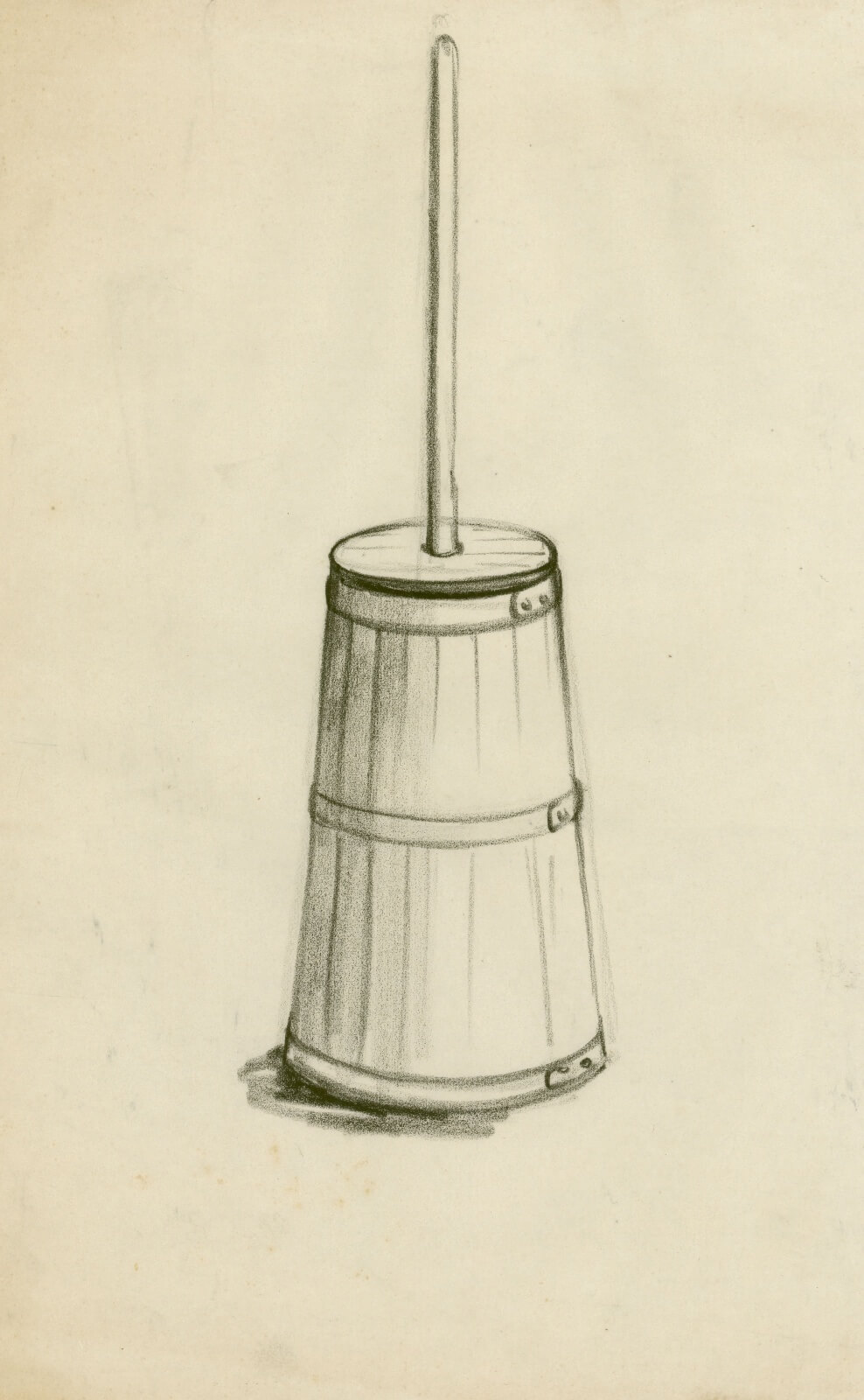 Study of a butter churn - Modern British Art Gallery