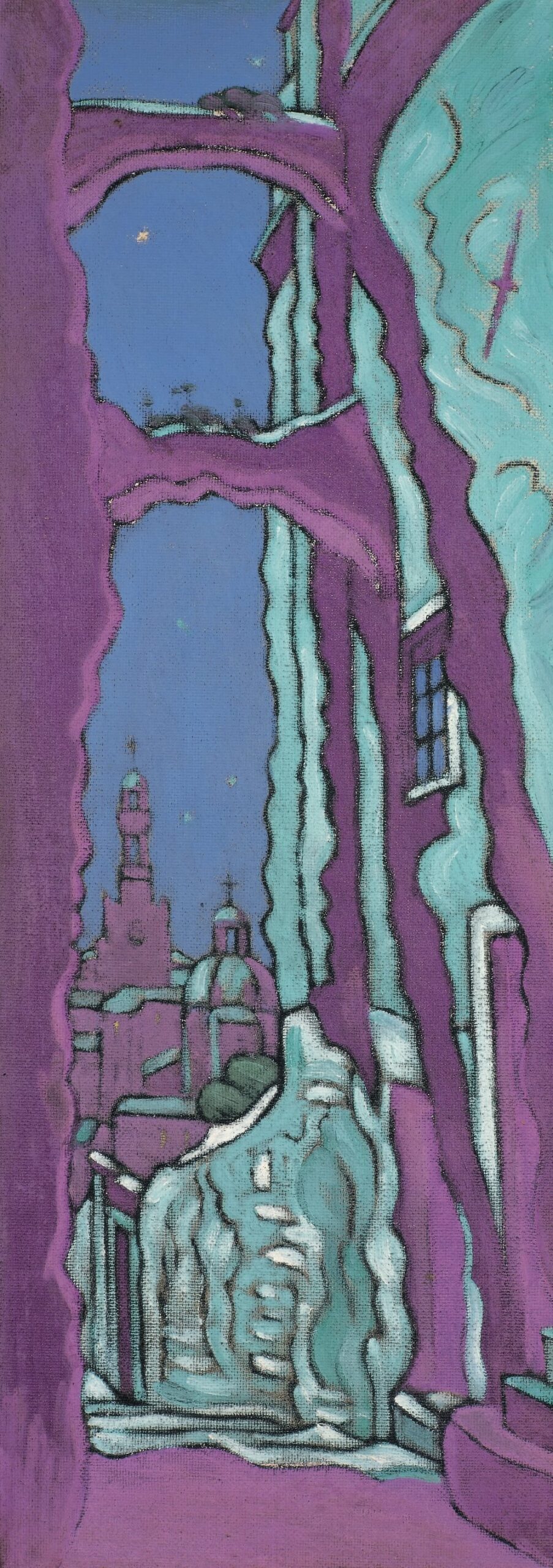 Entrance to Old San Remo, (cat.822) - Modern British Art Gallery