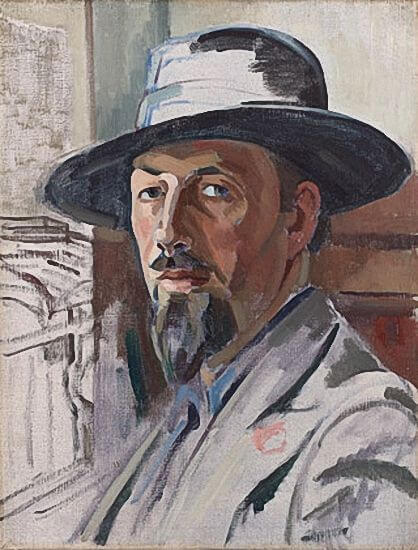 Self-portrait, circa 1935 - Modern British Art Gallery