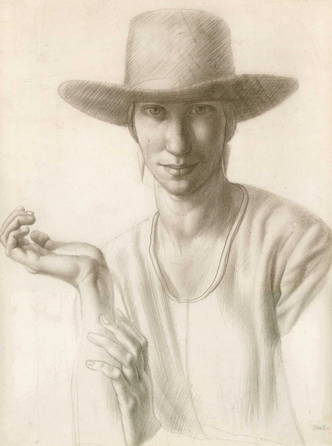 Portrait of Winifred Knights, 1921 - Modern British Art Gallery