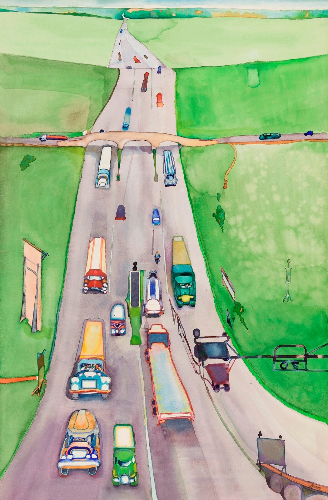 Motorway - Modern British Art Gallery