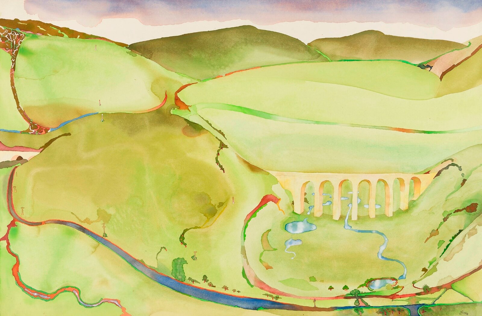 4 Hills Viaduct - Modern British Art Gallery