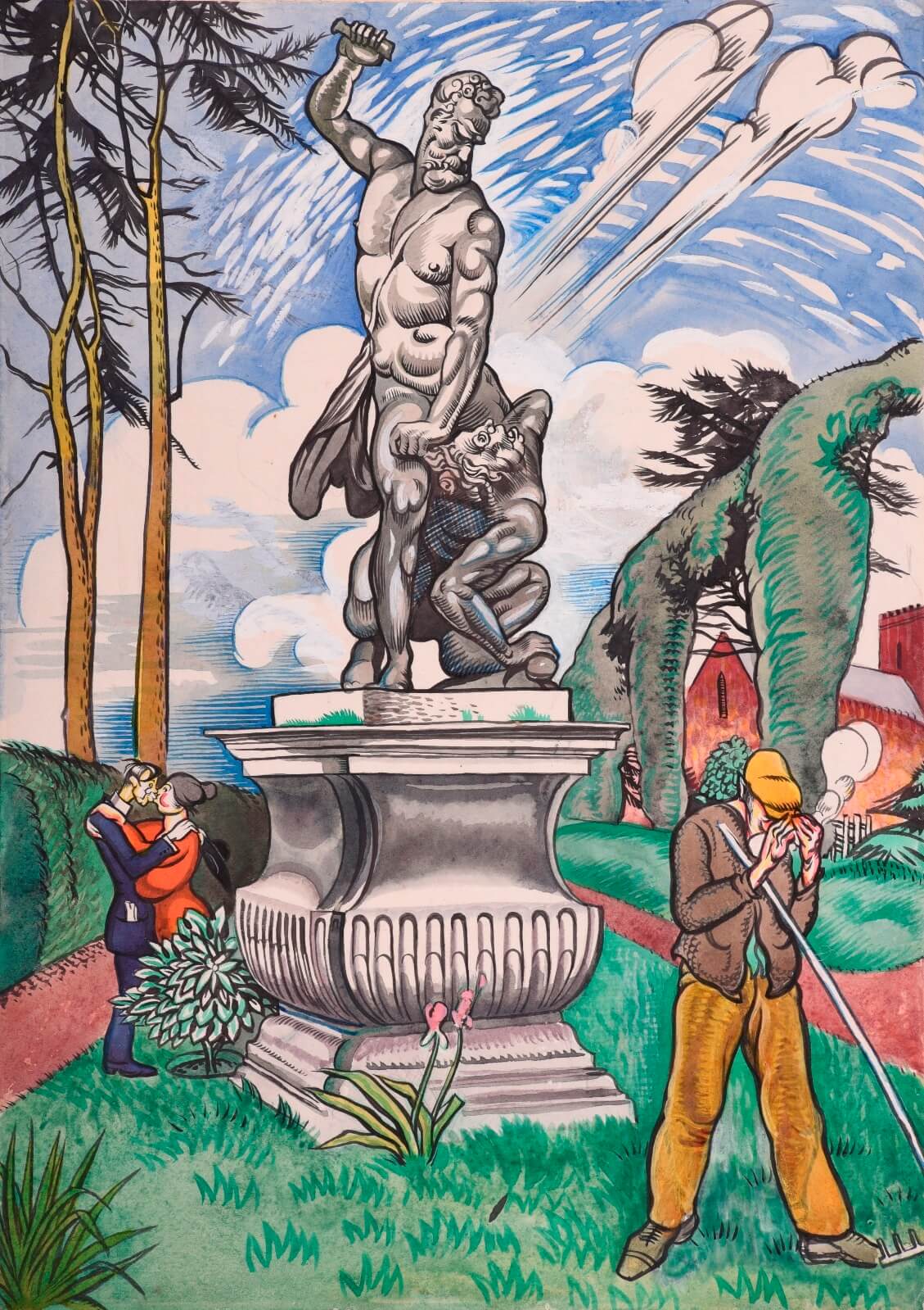 Cain and Abel - Modern British Art Gallery