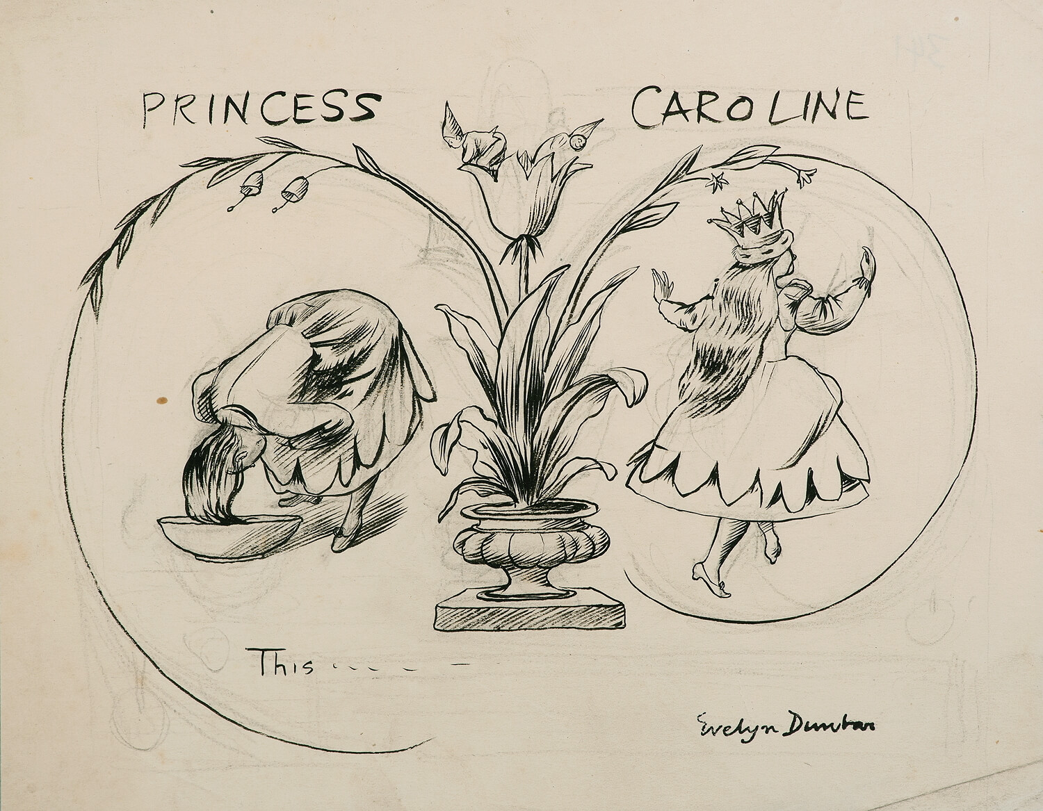 Princess Caroline - Modern British Art Gallery