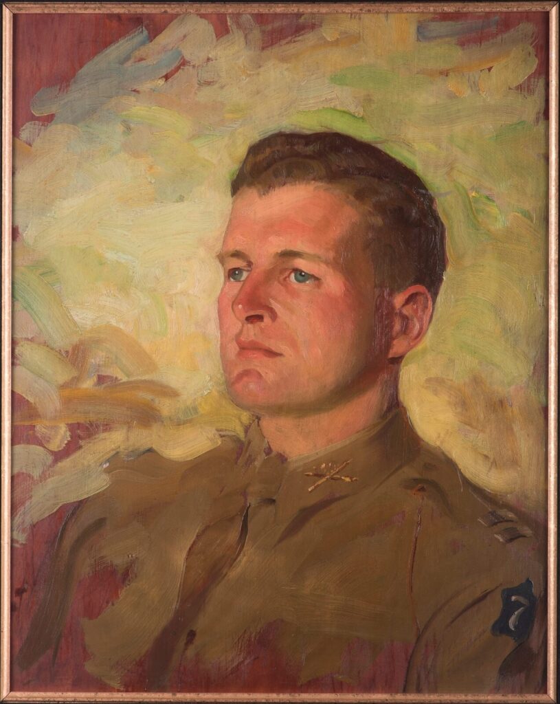Portrait of an American Captain, VII Corps, early 1940's - Modern ...