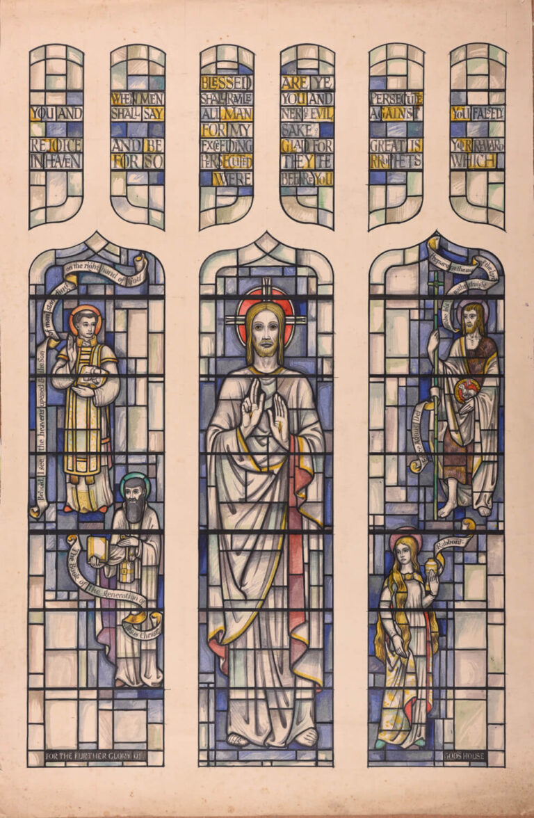 Abstract floral forms, circa 1960 - Modern British Art Gallery