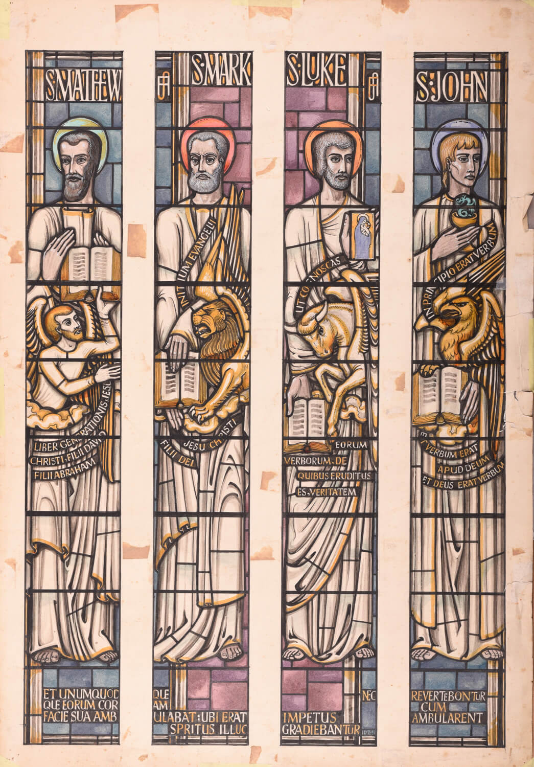 St Mathew, St Mark, St Luke St. John - Modern British Art Gallery