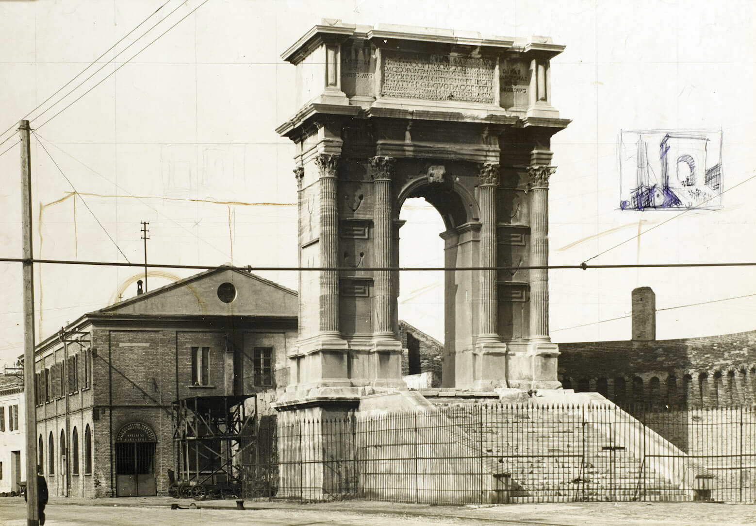 Clemento Arch, Ancona, c 1937 - Modern British Art Gallery