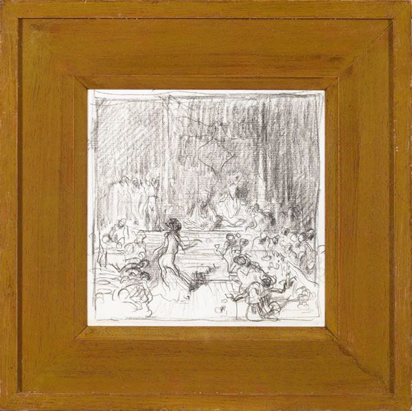Dance of Salome, framed - Modern British Art Gallery