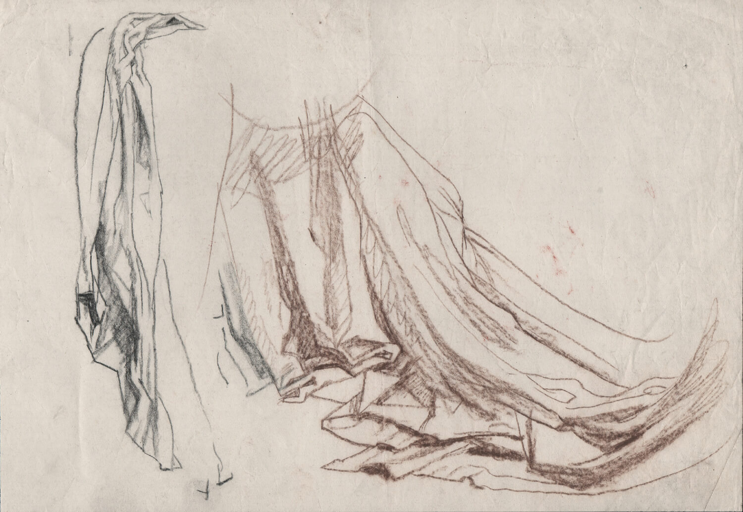 Drapery Study, D4990 - Modern British Art Gallery