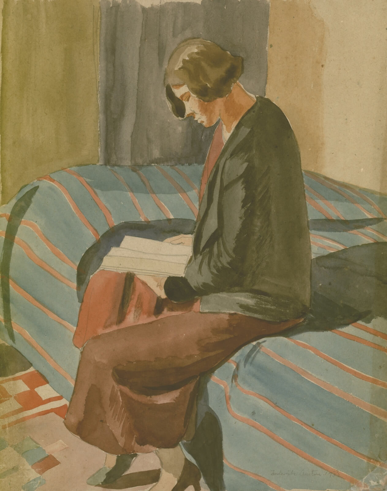 The Artists Wife, circa 1932 - Modern British Art Gallery