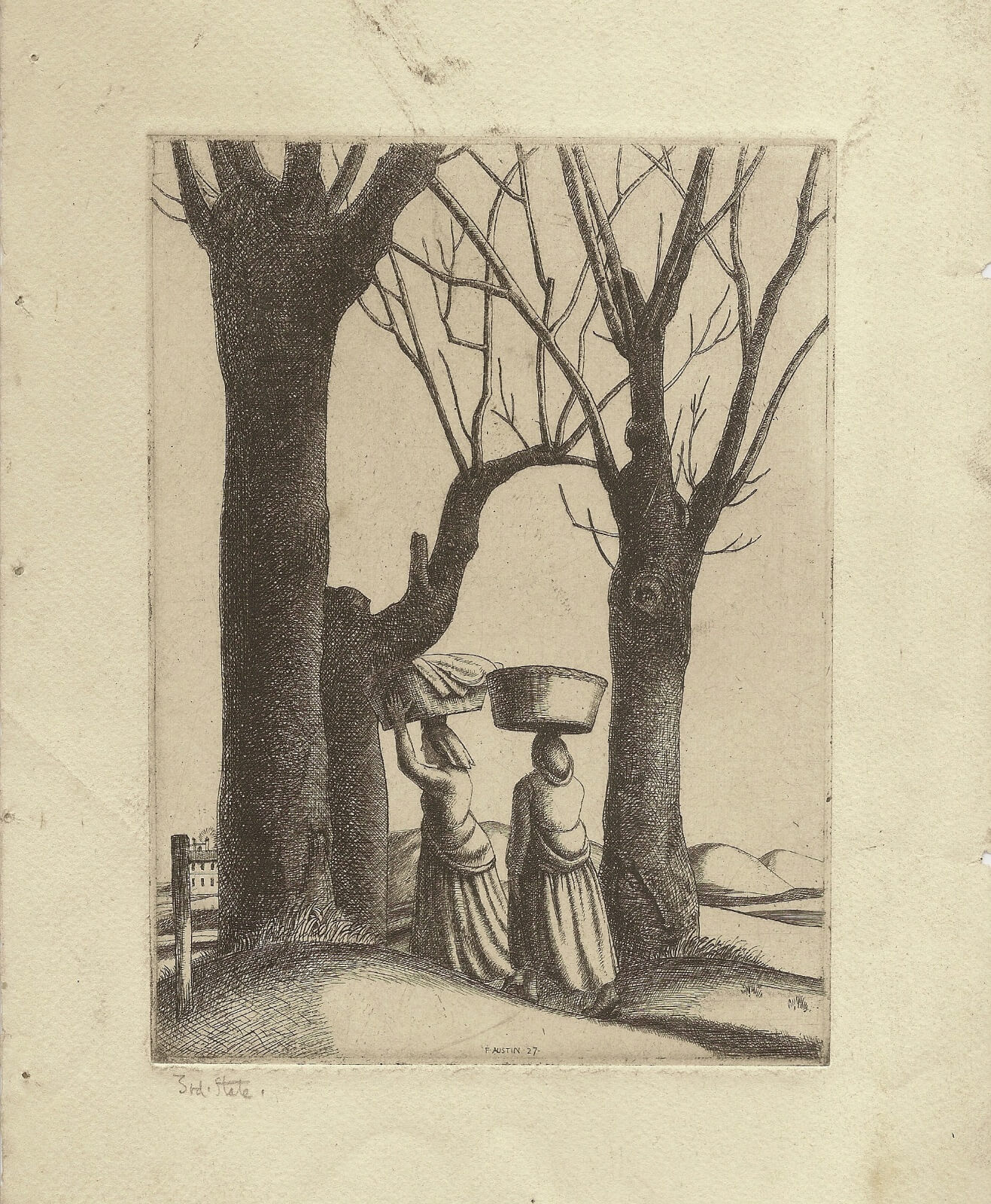 Southern Italian Landscape - Modern British Art Gallery