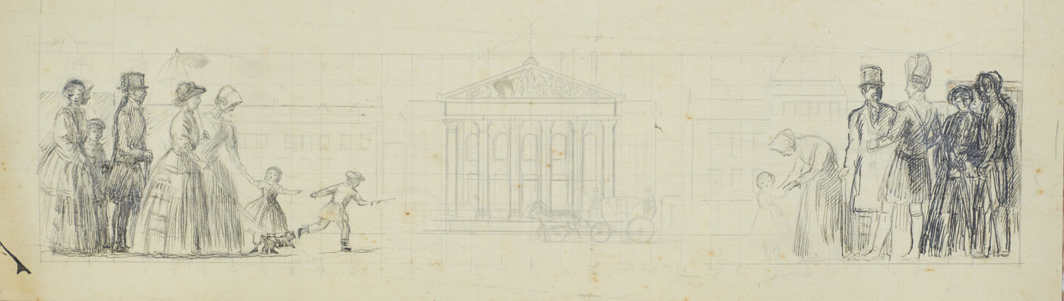 Study for a mural design, circa 1920 - Modern British Art Gallery