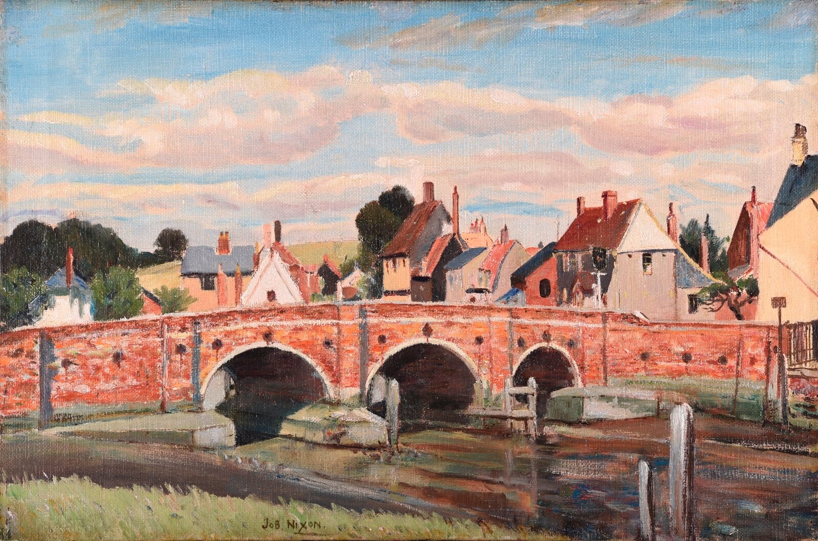 Bridge at Manningtree - Modern British Art Gallery
