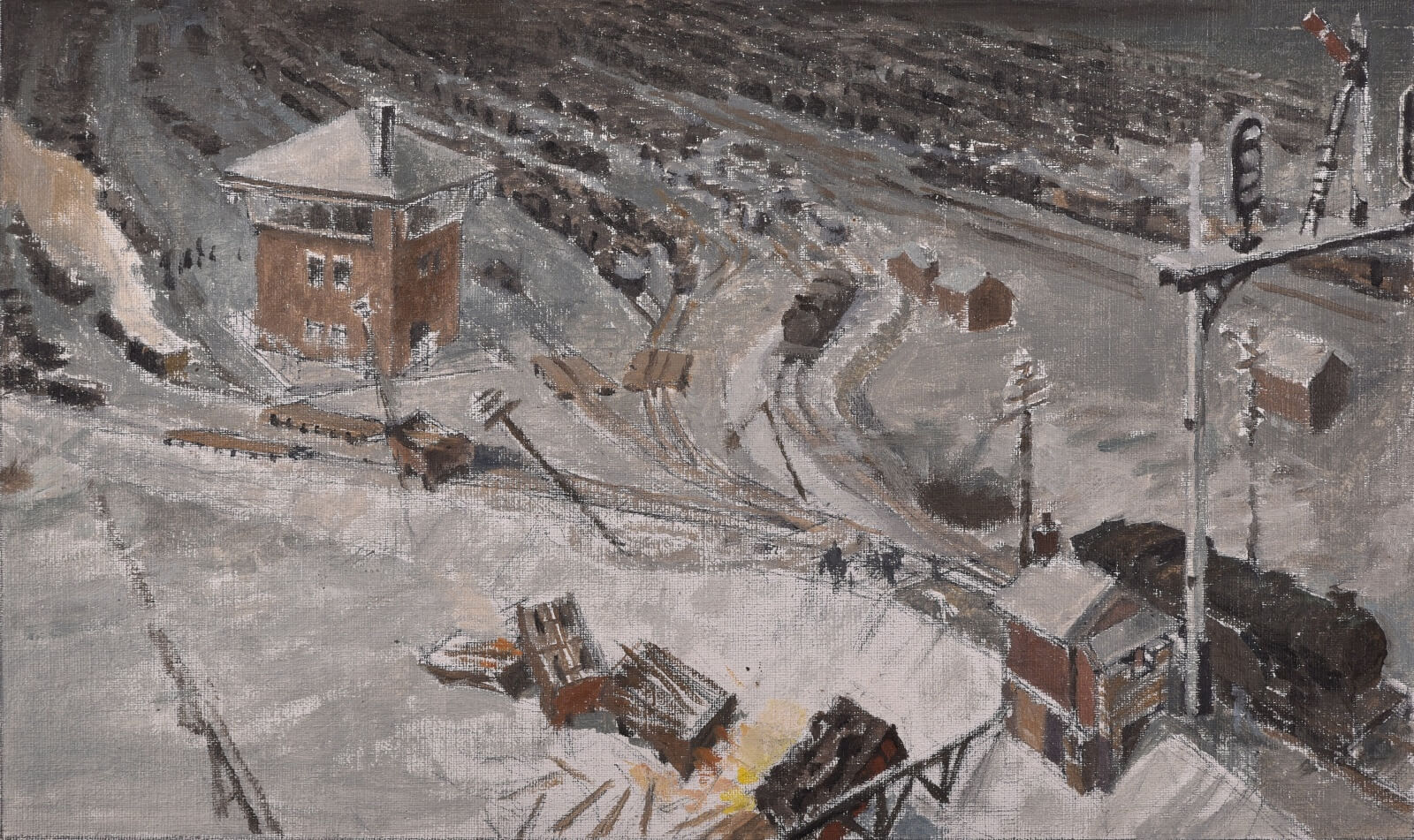 A Near Miss - Modern British Art Gallery