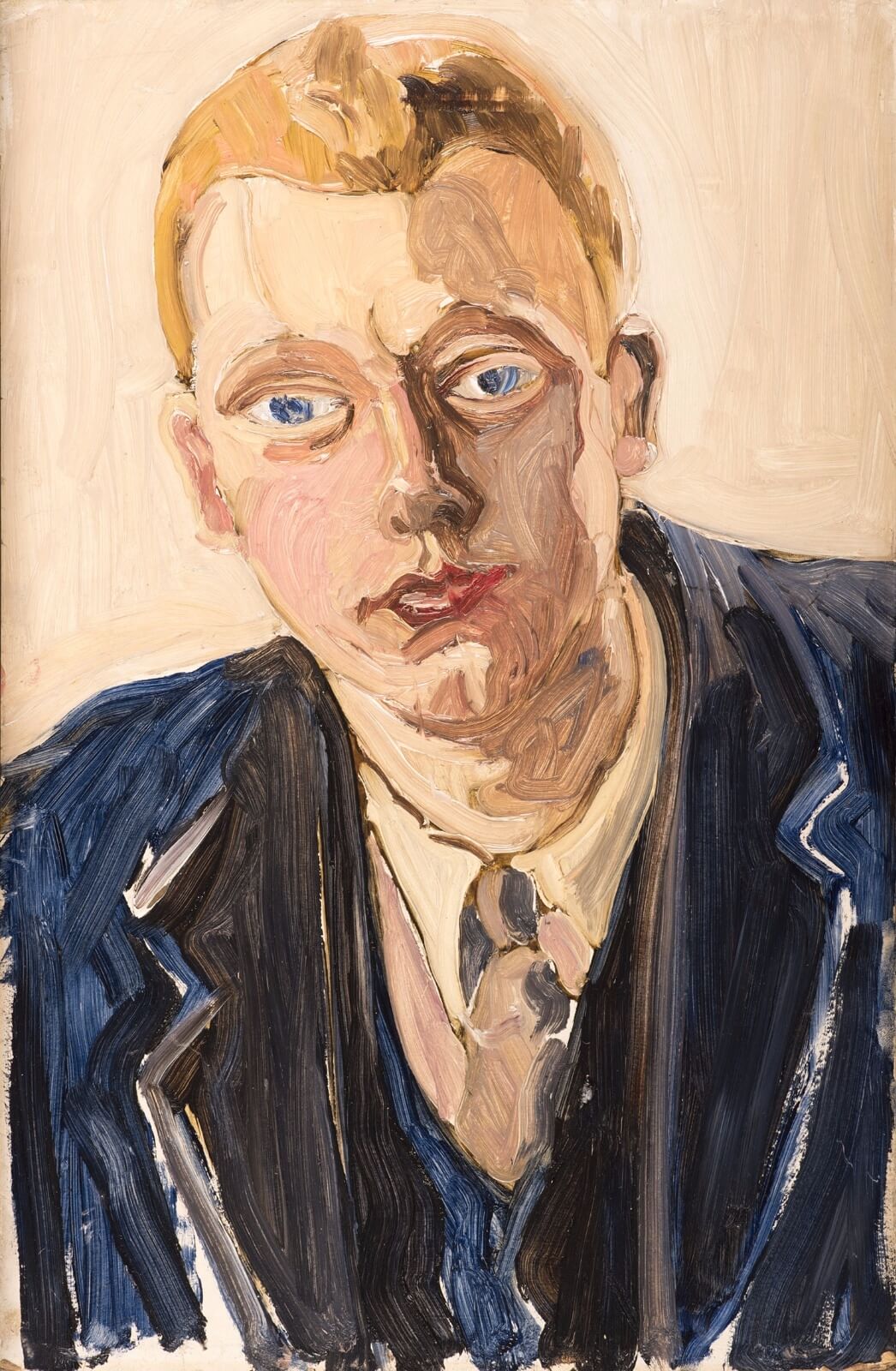 Portrait of a young man - Modern British Art Gallery