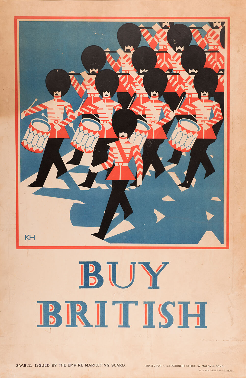 Poster: Buy British - Modern British Art Gallery