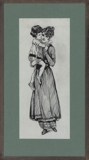 Mother and daughter - Modern British Art Gallery