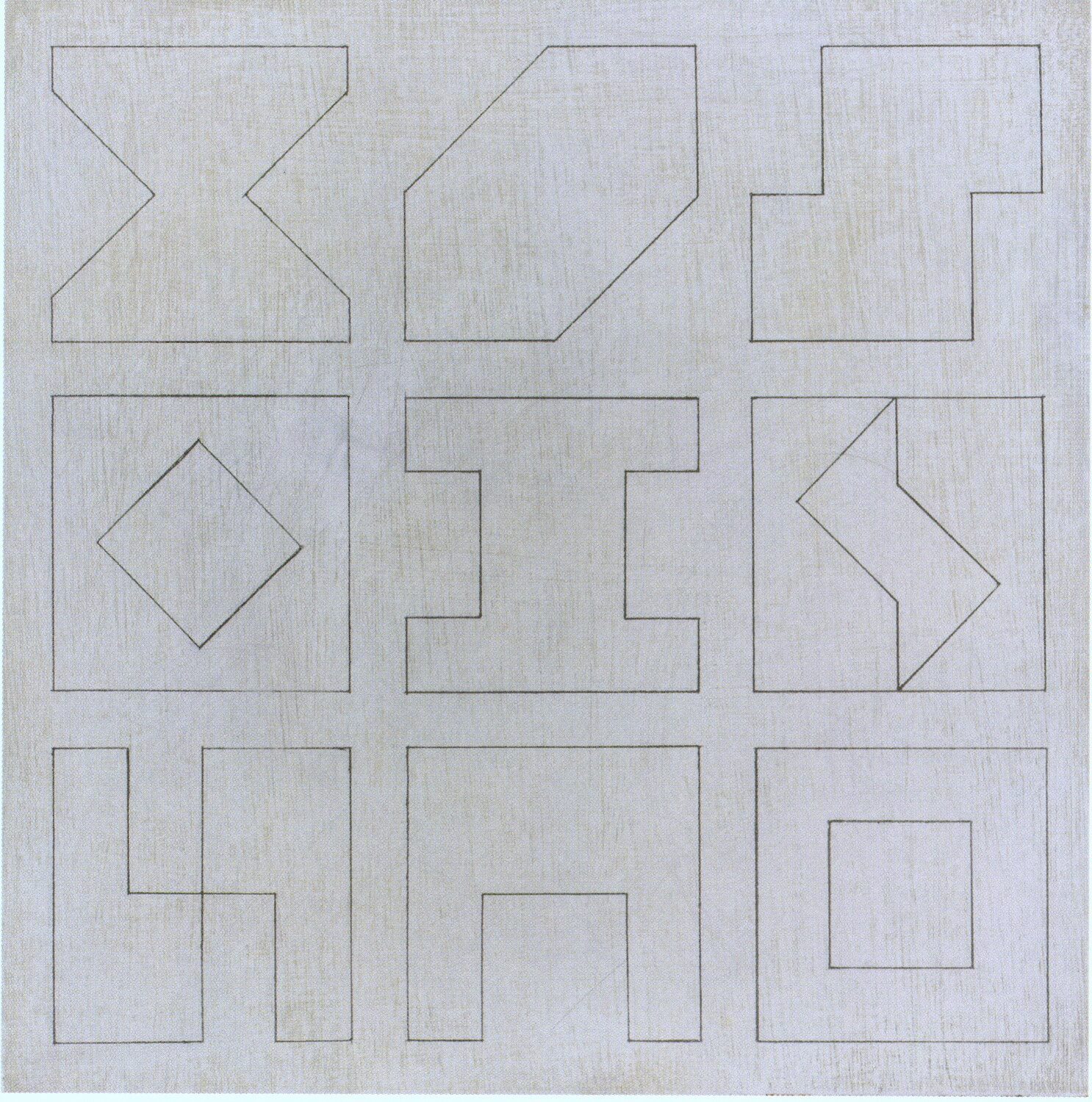 Three quarter square, late 60's - Modern British Art Gallery