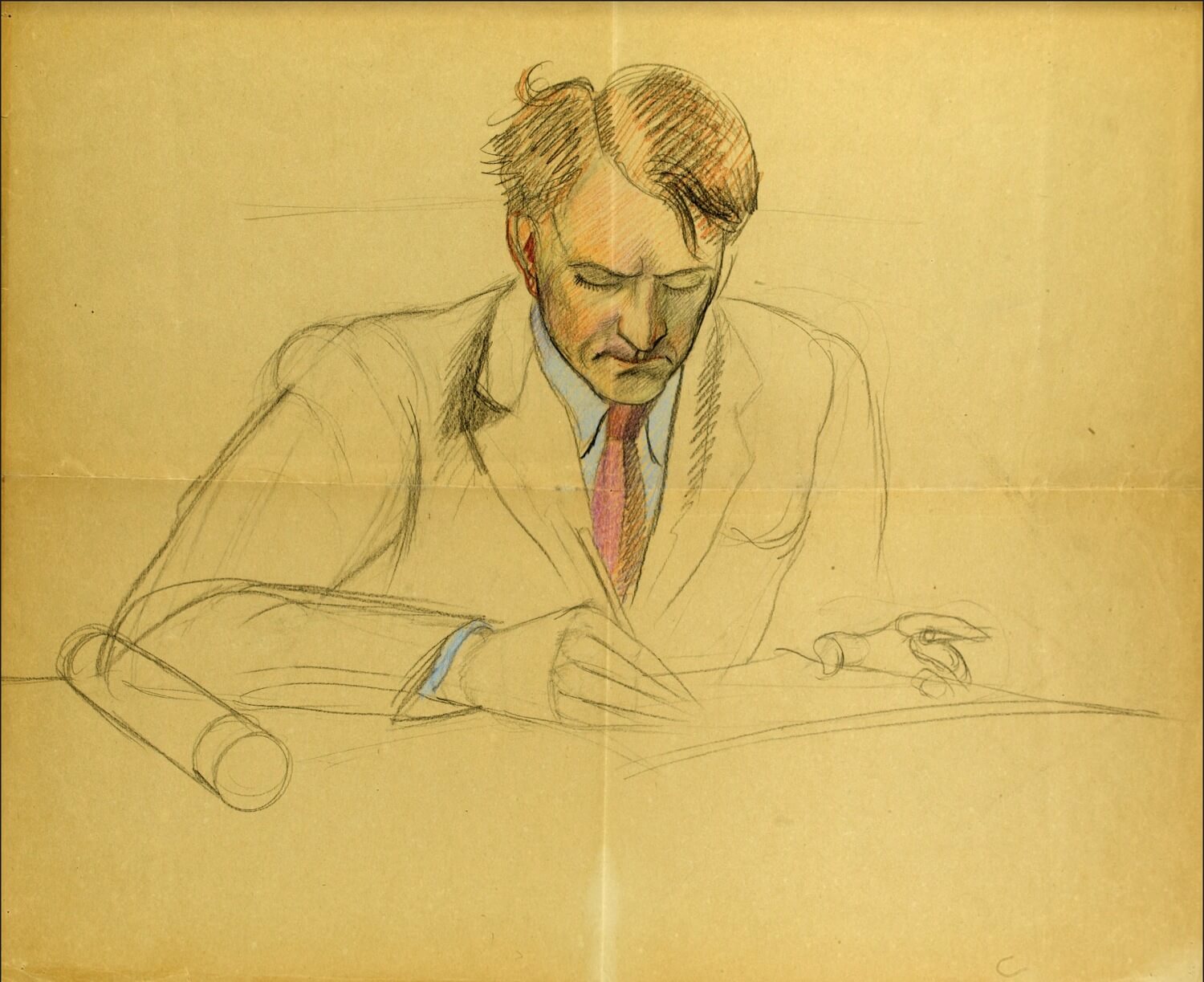 Portrait of Eric Ravilious - Modern British Art Gallery