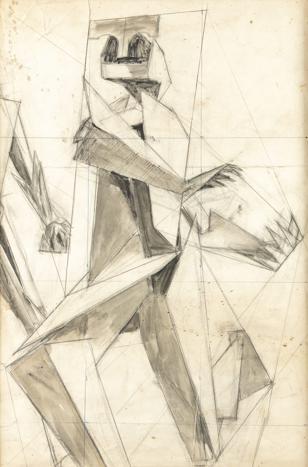 Cubist Figure - Modern British Art Gallery