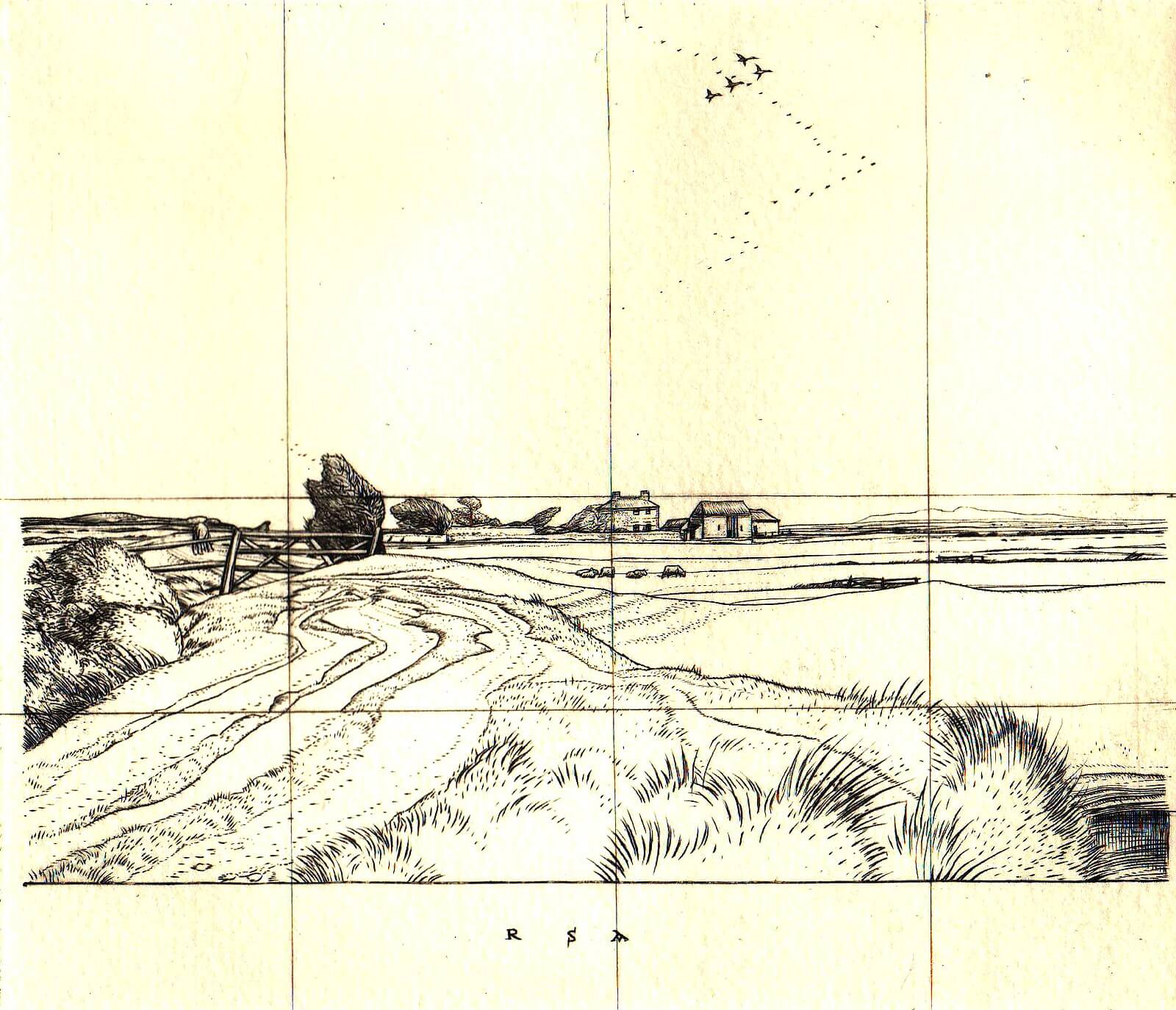 Norfolk Landscape - Modern British Art Gallery