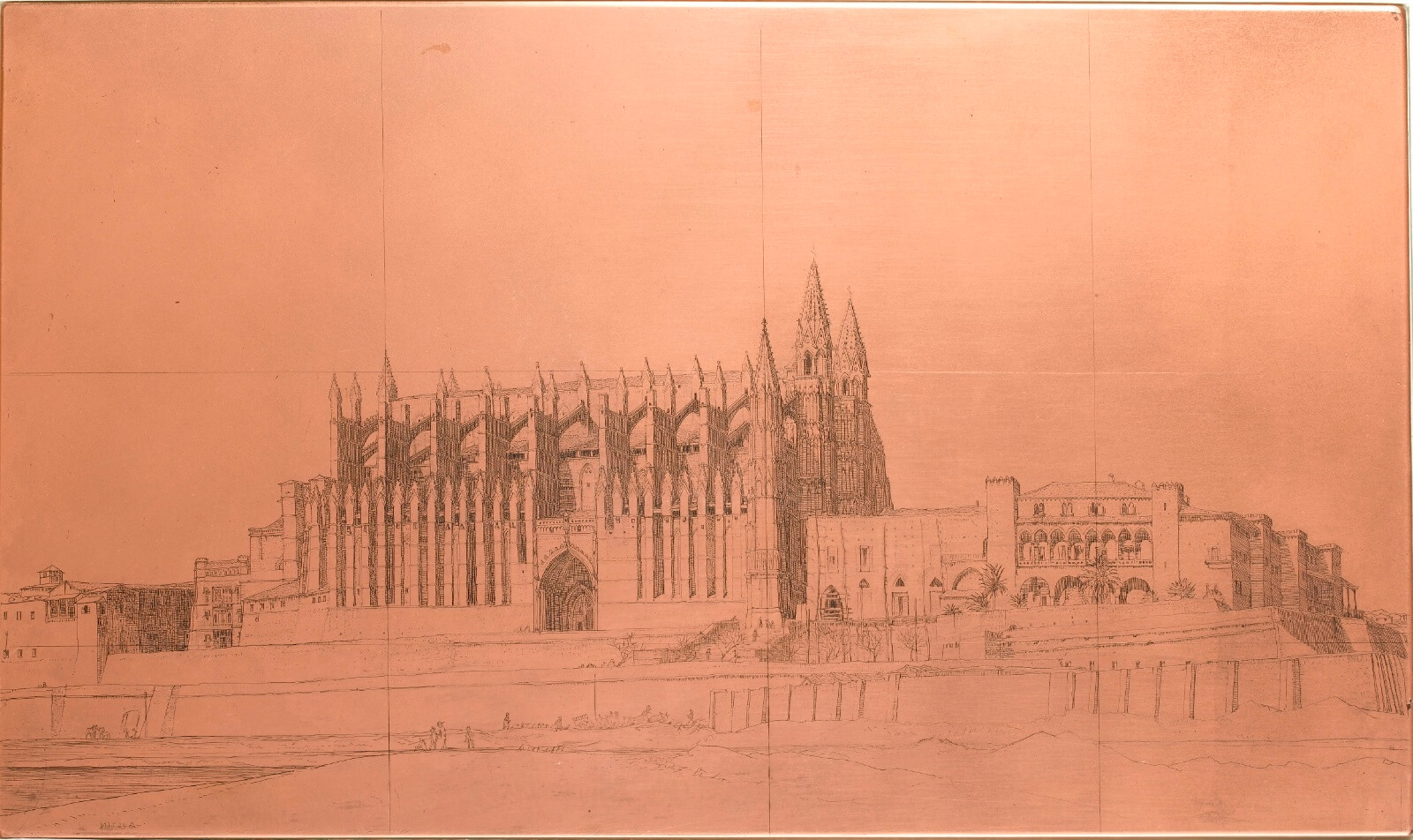 The Cathedral at Palma, Majorca, 1928 - Modern British Art Gallery