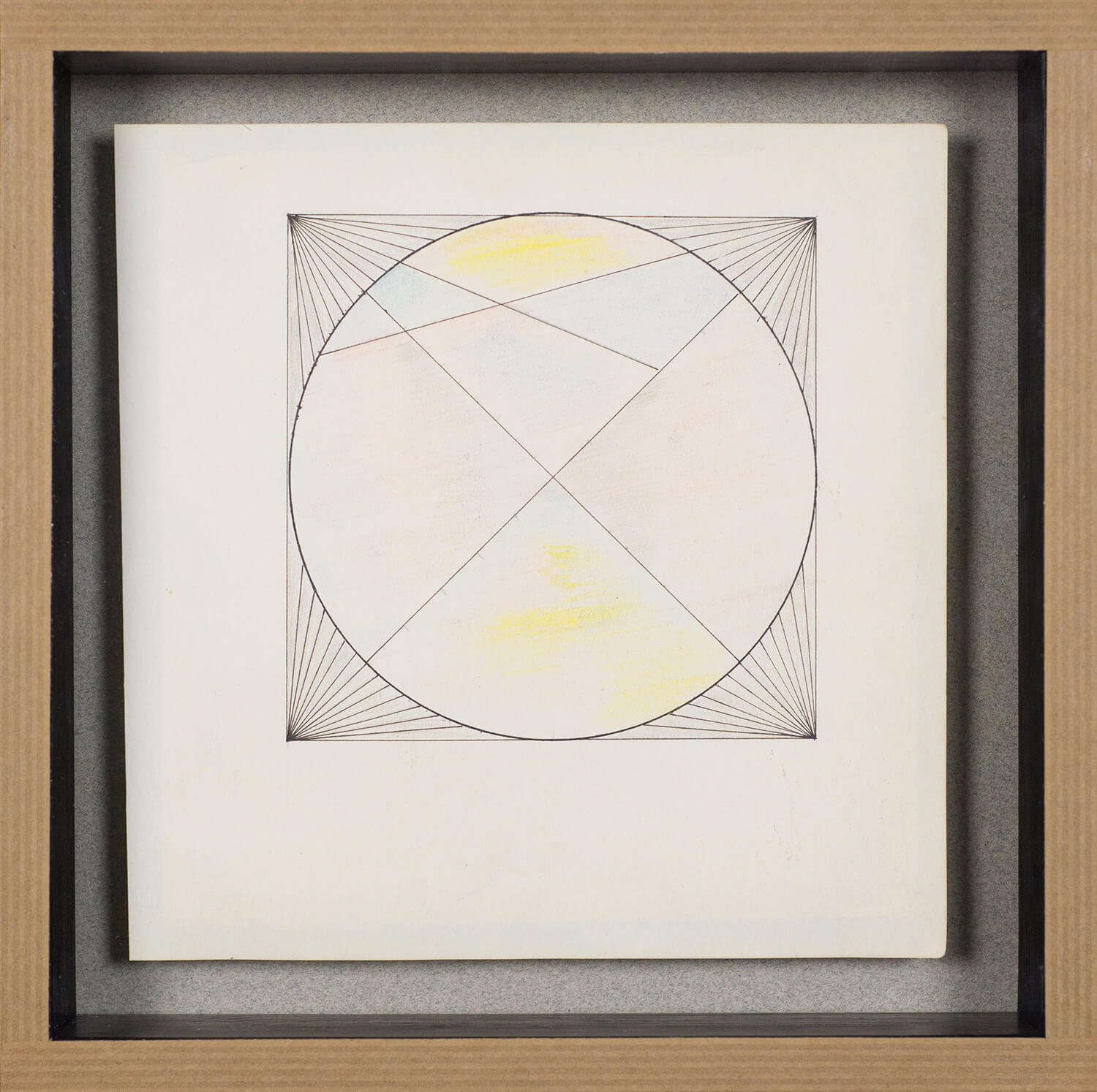 Geometric design, late 1960's - Modern British Art Gallery