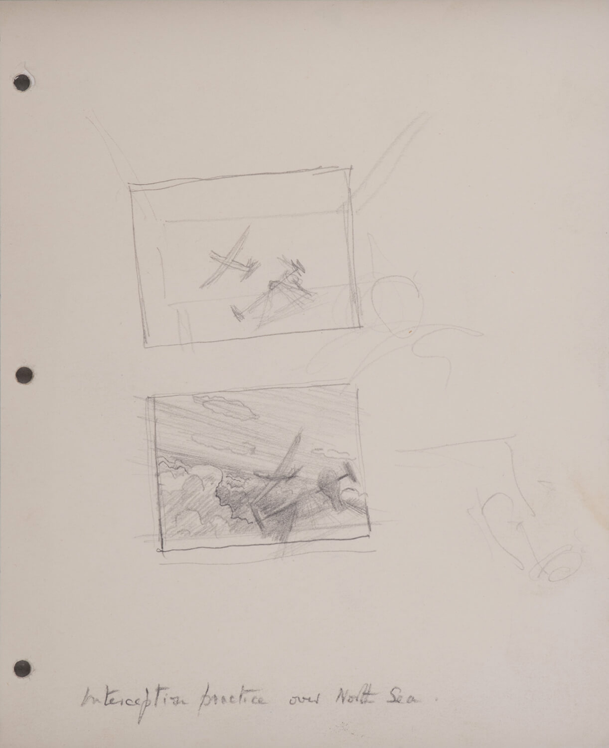 Study for The Fifth Station, The Cross is laid upon Simon of Cyrene ...