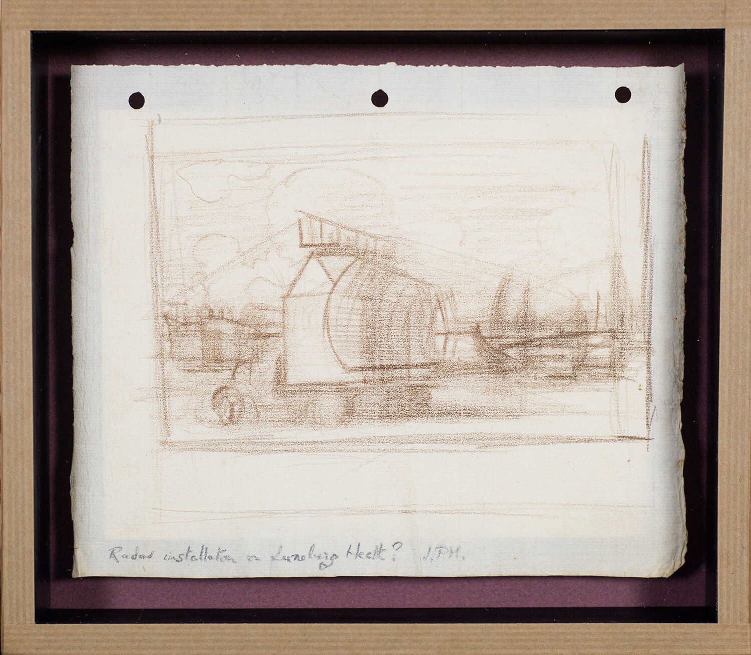 Study for Mobile Radar Unit, (IWM) , 1944 - Modern British Art Gallery