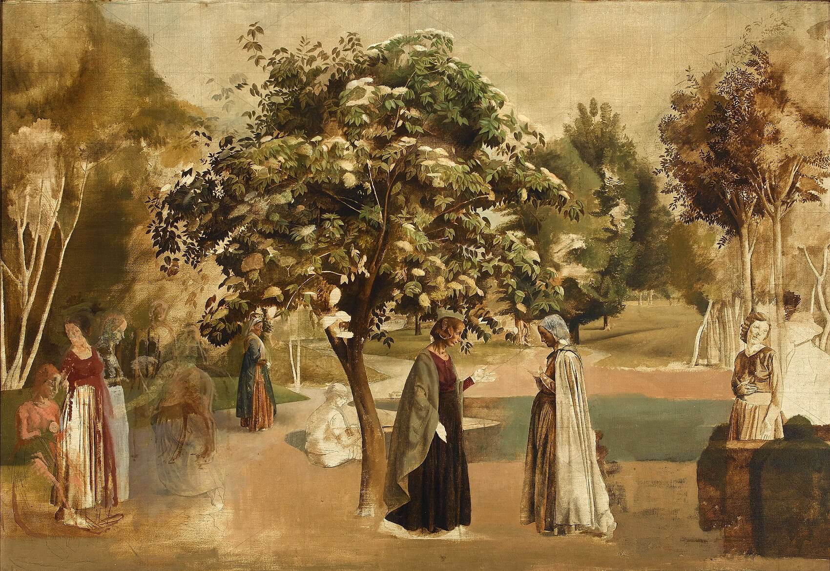 The Annunciation, circa 1924/5 - Modern British Art Gallery