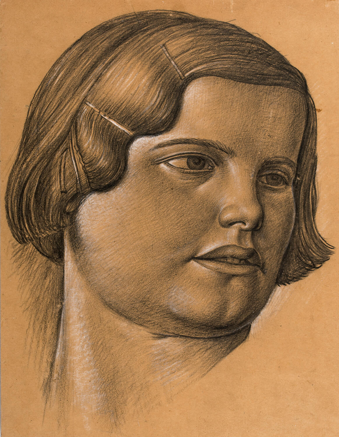 Portrait study of Edith, circa 1932 - Modern British Art Gallery