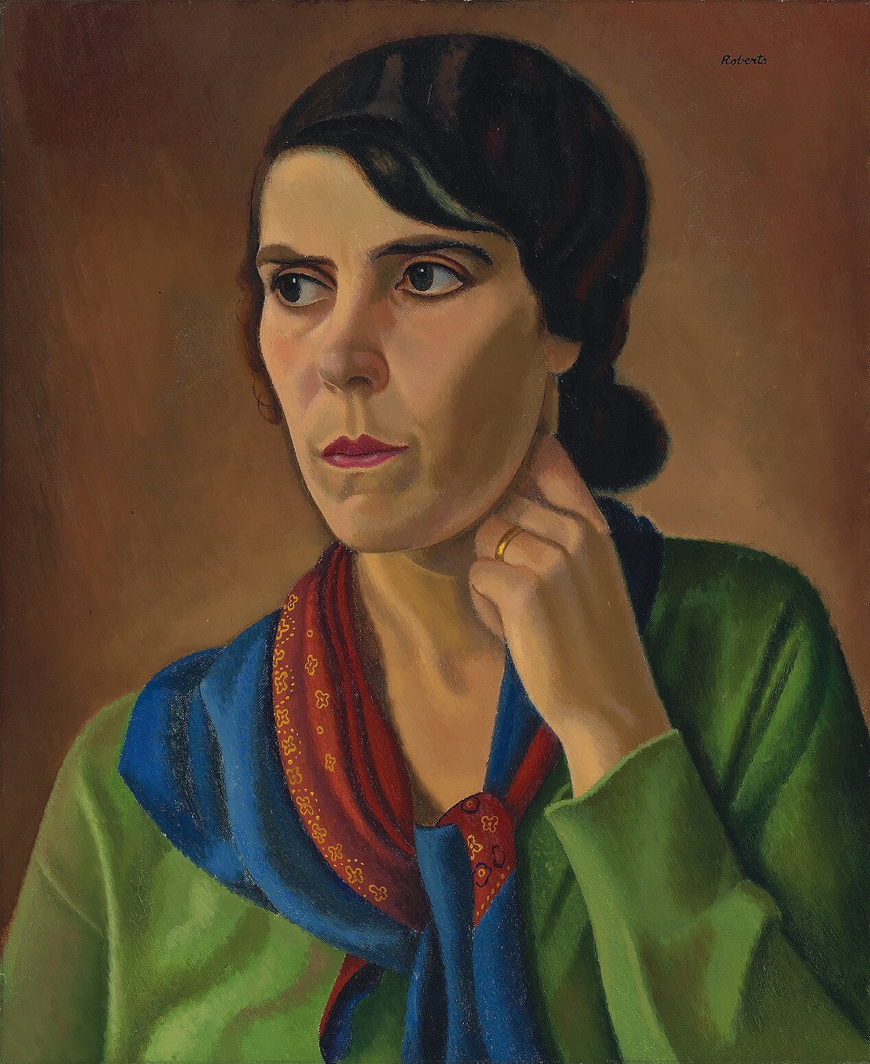 Portrait of May Berry, 1933 - Modern British Art Gallery
