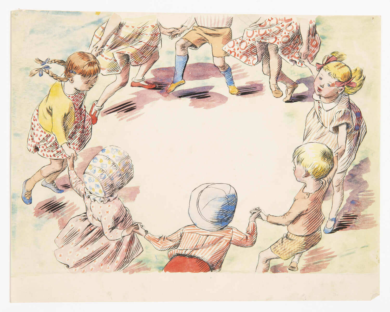 Ring-a-ring-a-rosies - Modern British Art Gallery