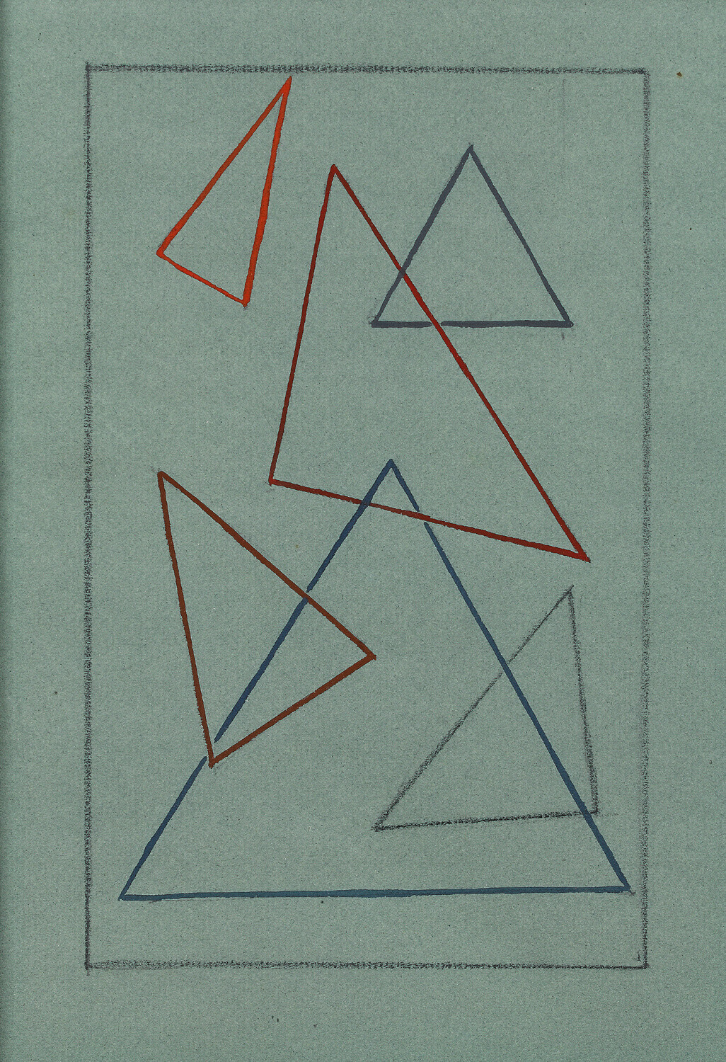 Sketch for Triangle Series, 1938/39 - Modern British Art Gallery