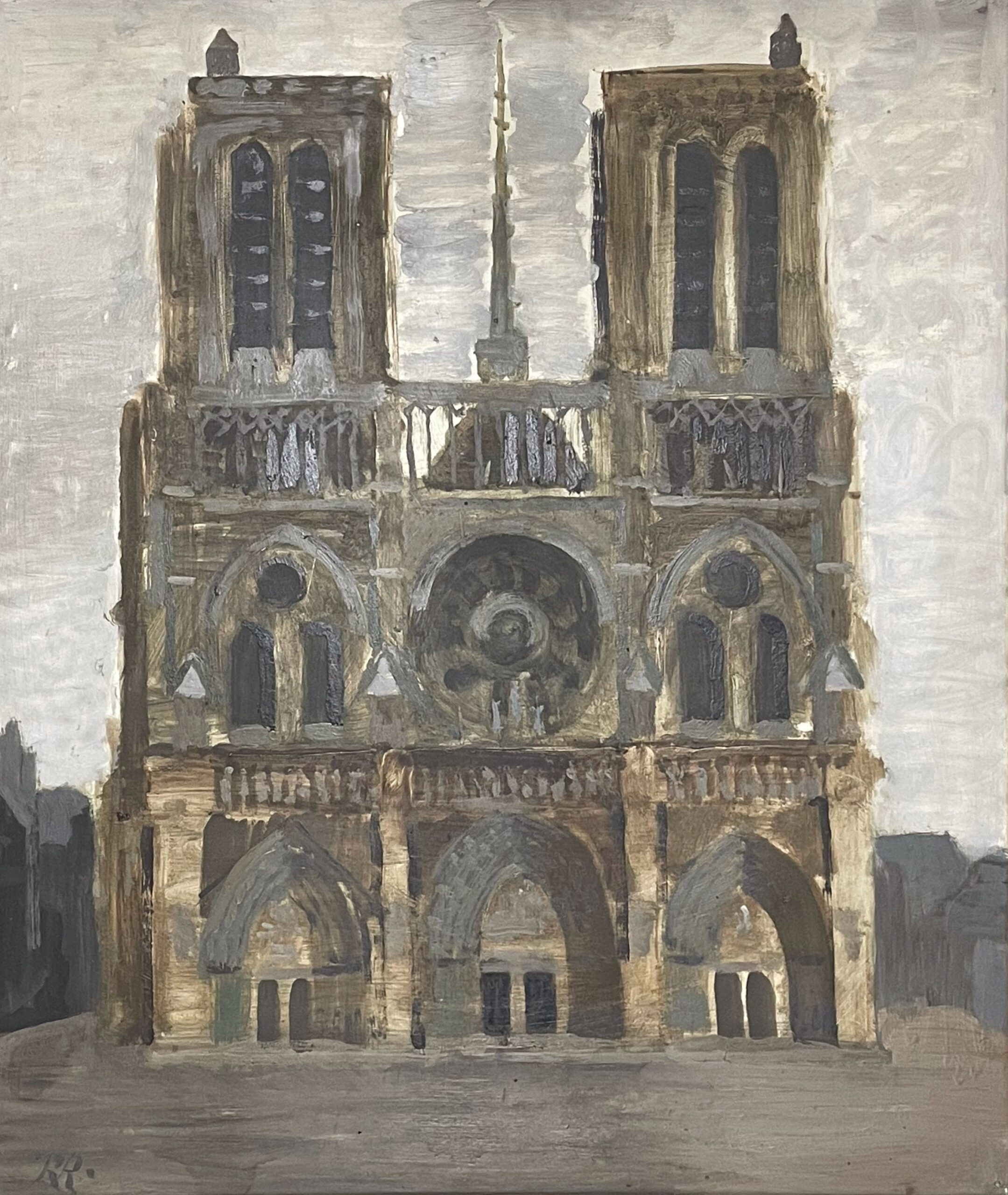 Notre Dame Cathedral, Paris, 1956 - Modern British Art Gallery