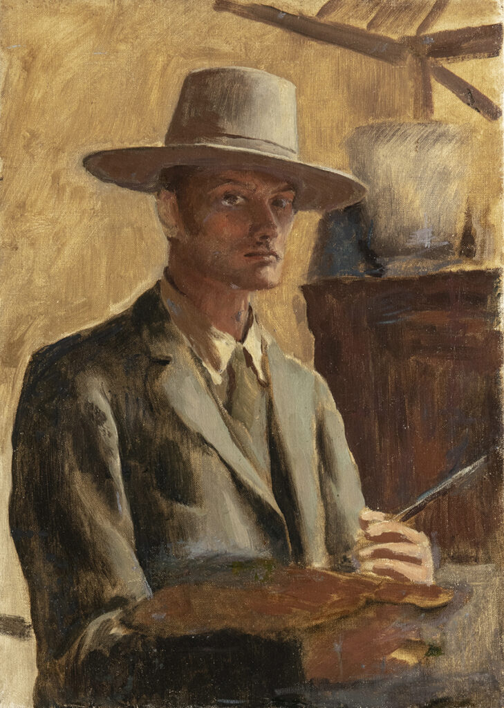 portrait of Gavin Bone - Modern British Art Gallery