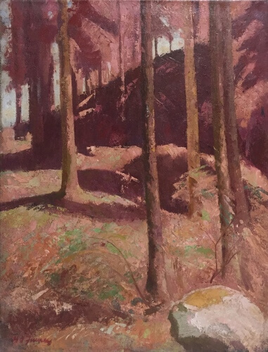 Hubert Authur Finney - Landscapes - Modern British Art Gallery