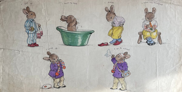 Morning Tasks - Modern British Art Gallery